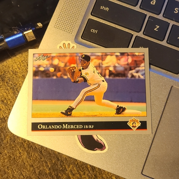 Other | Orlando Merced Baseball Card | Poshmark